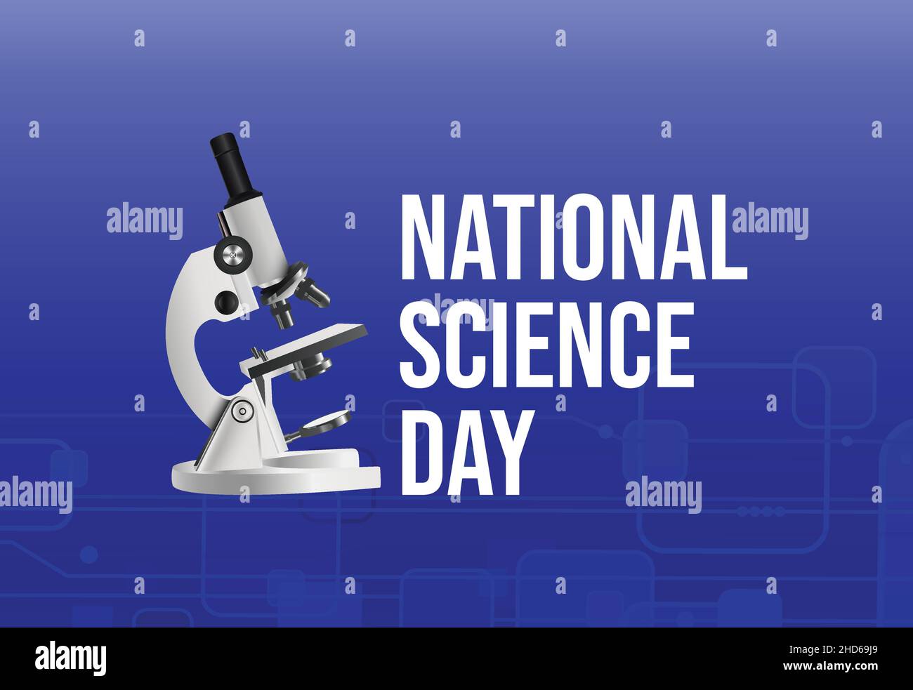 National Science Day Vector Illustration Stock Vector Image & Art - Alamy