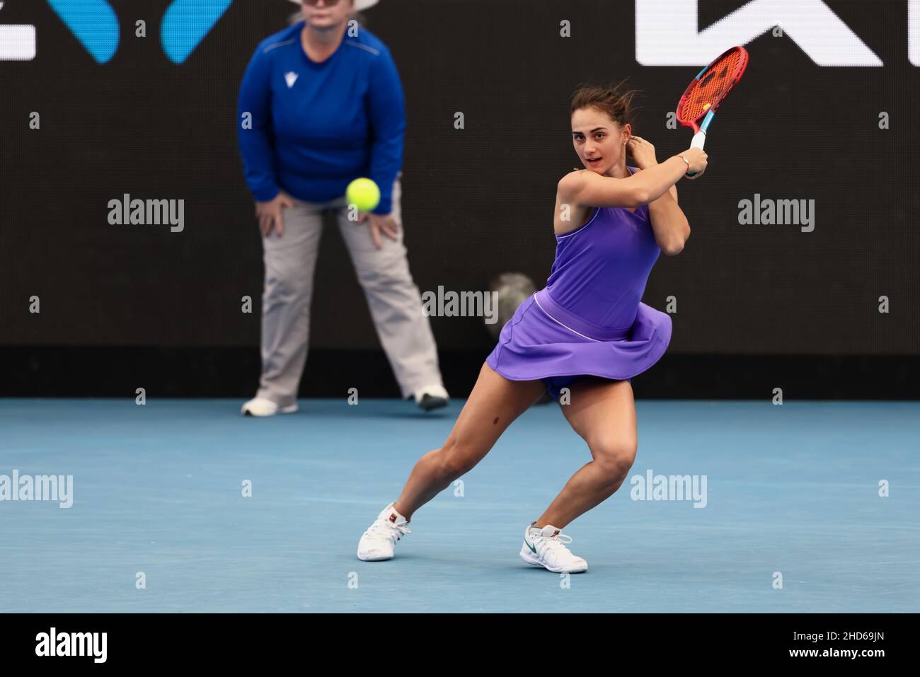 Adelaide, Australia, 4 January, 2022. Anastasia Gasanova of Russia ...