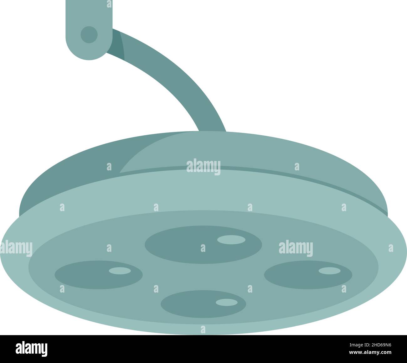 Sterile surgical light icon. Flat illustration of sterile surgical ...