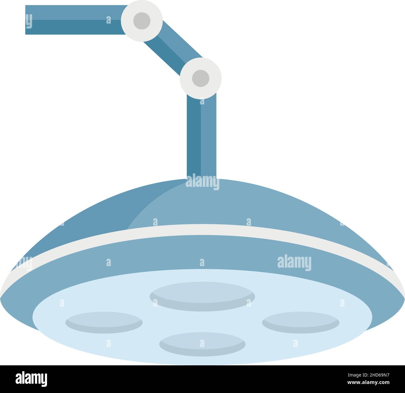 Surgical light icon. Flat illustration of surgical light vector icon ...