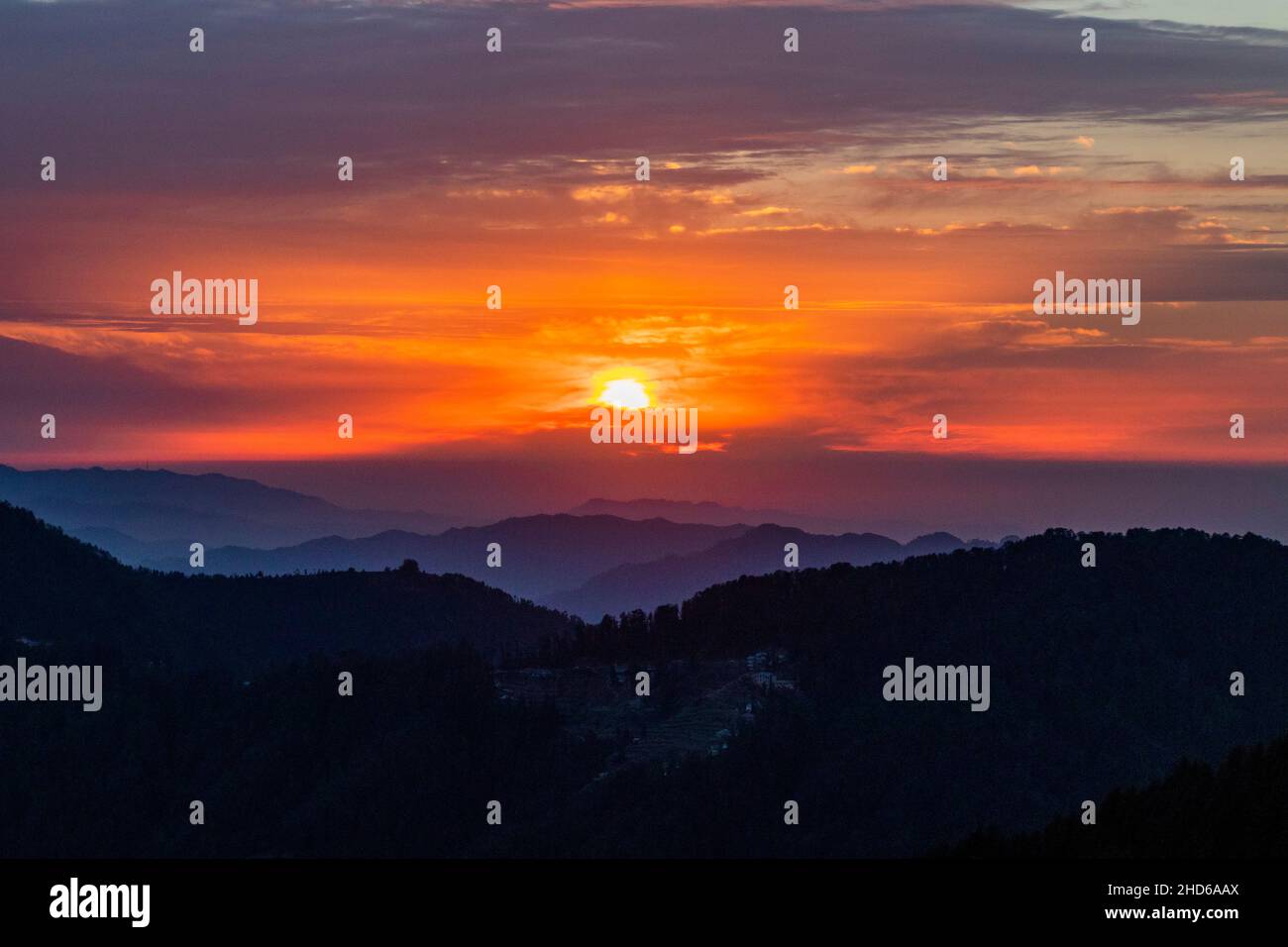 Various views of the mountains of Shimla Stock Photo - Alamy