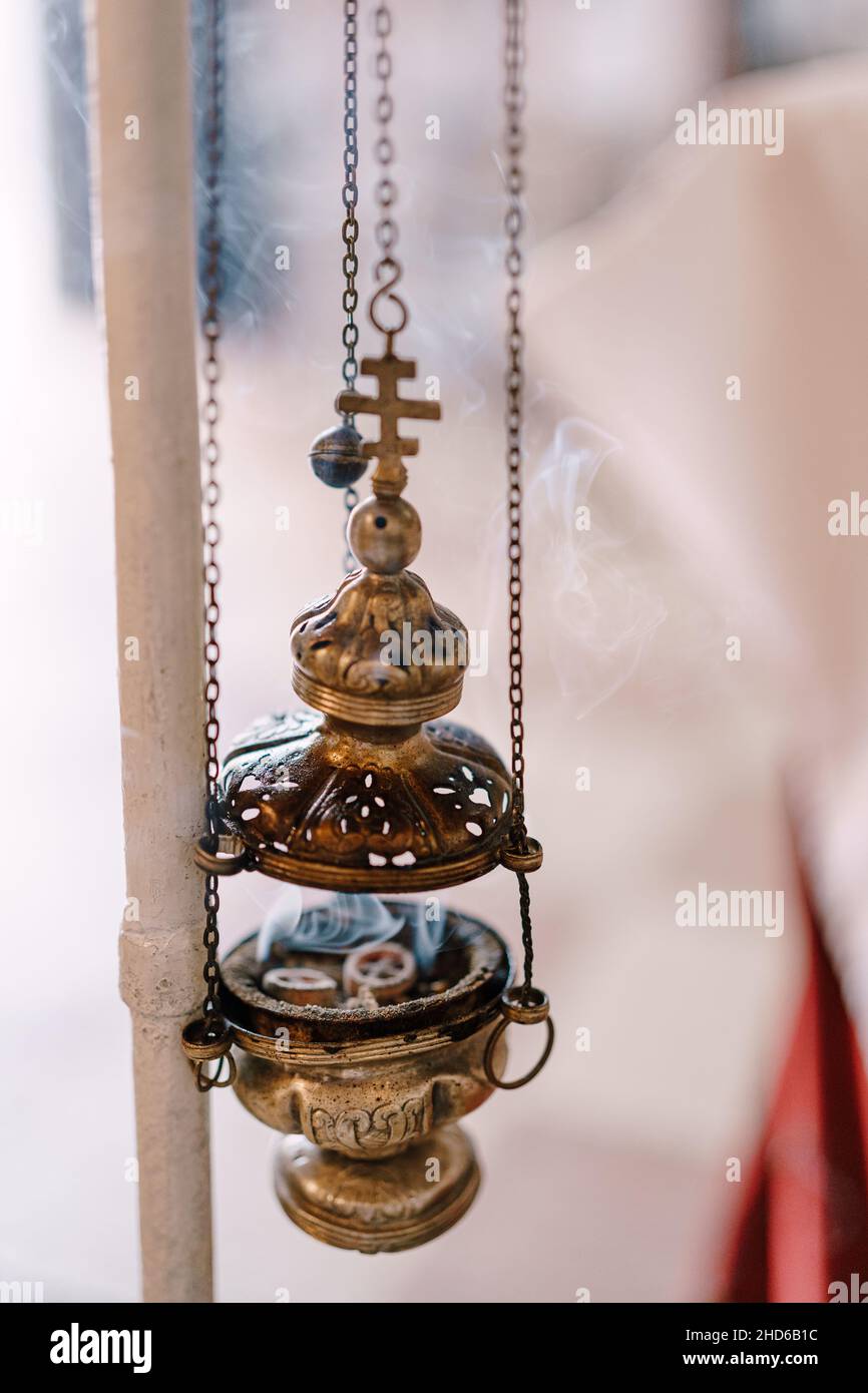 Smoking censer hi-res stock photography and images - Alamy