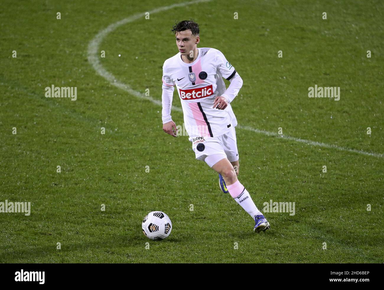 Edouard Michut of PSG during the French Cup, round of 32, football ...