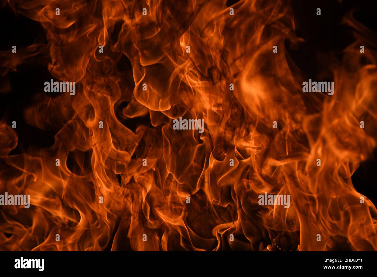 The fire, burning flame. Large burning flaming fire Stock Photo - Alamy