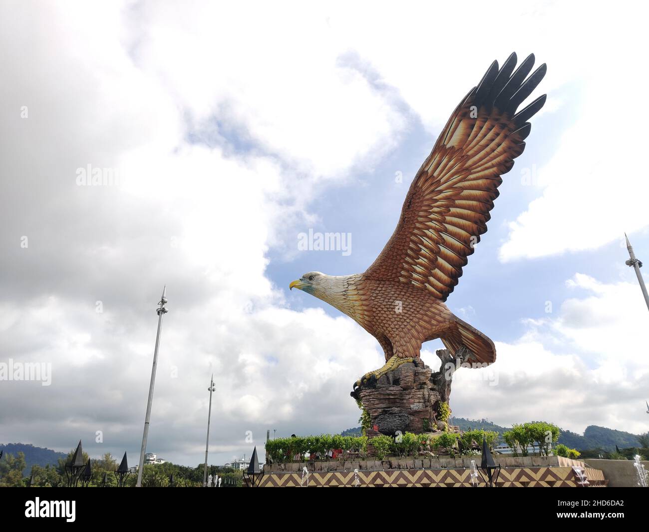 Langkawi Island, Malaysia: Nov 6, 2021 - Langkawi's famous landmark the ...