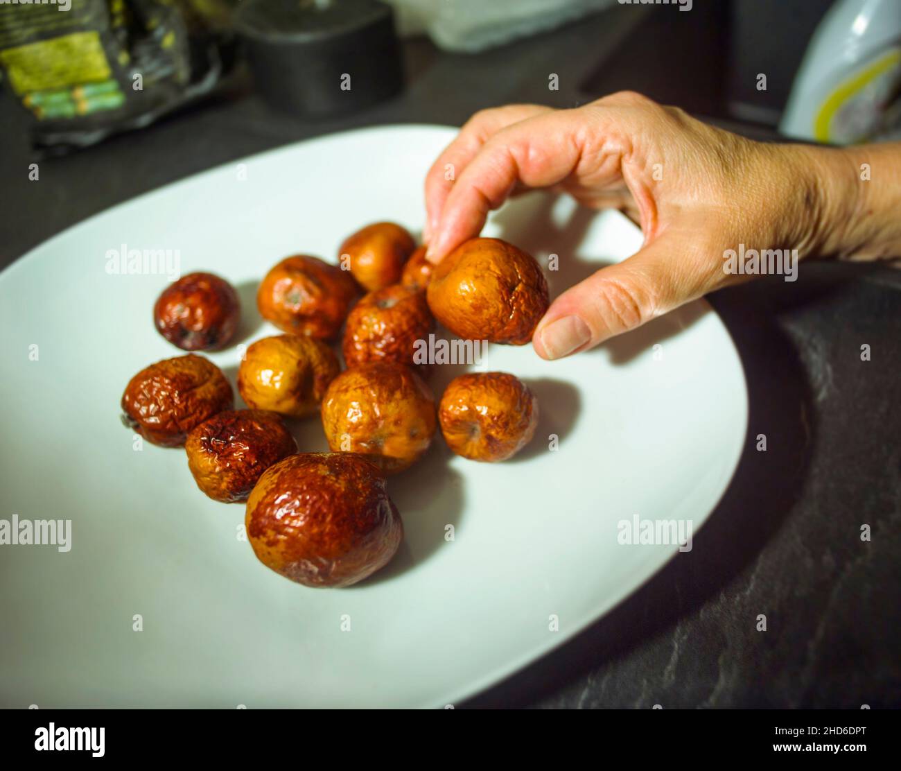 Dried medlars hi-res stock photography and images - Alamy