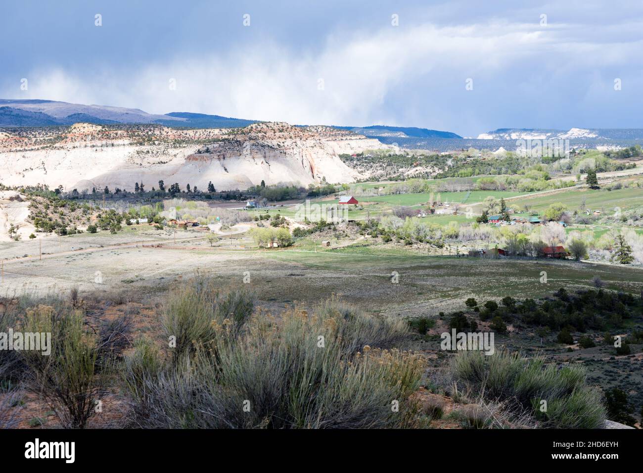 Scenic view of Boulder from highway 12 - Utah, USA Stock Photo - Alamy