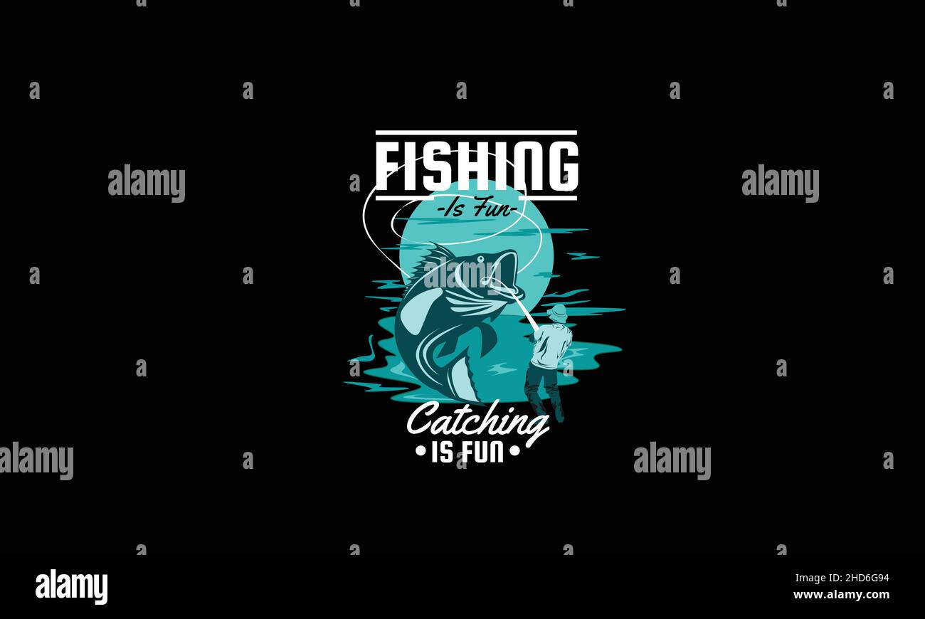 Catching into water Stock Vector Images - Alamy