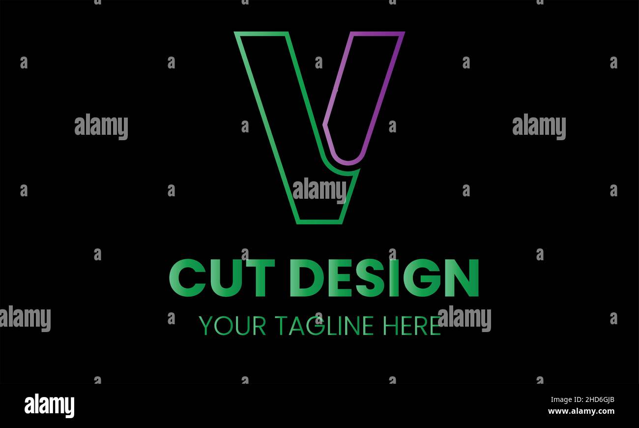 Light v shape Stock Vector Images - Alamy