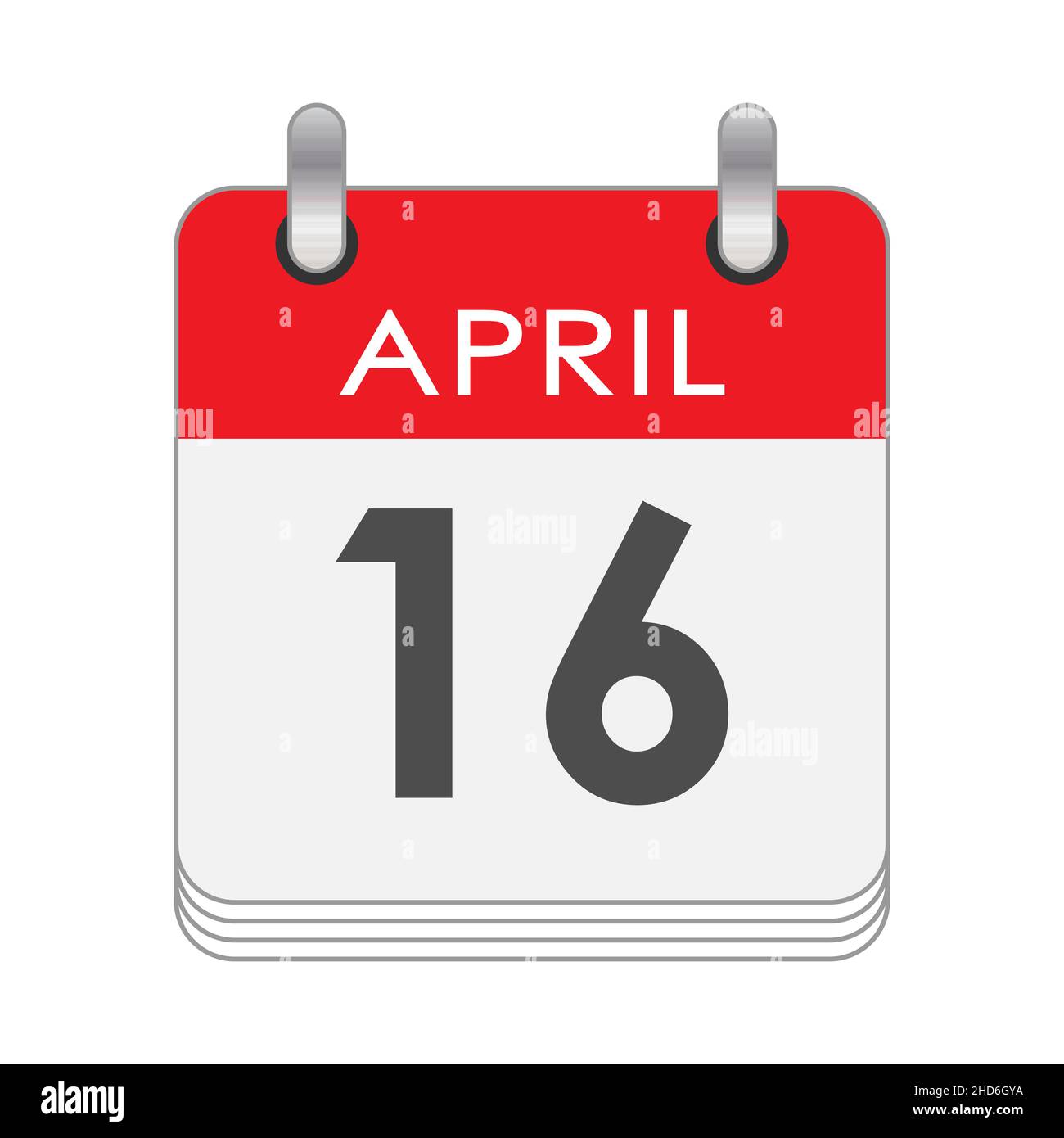 Flip calendar april hi-res stock photography and images - Alamy