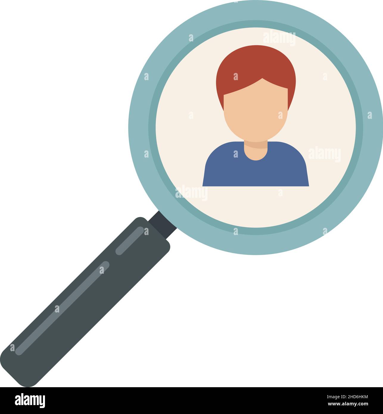 Human figure search icon Stock Vector Images - Alamy