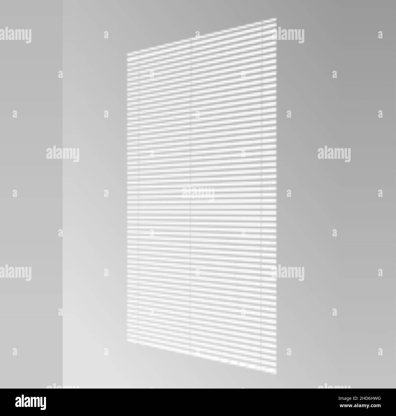 Overlay shadow from window blinds on floor and wall. Transparent ...