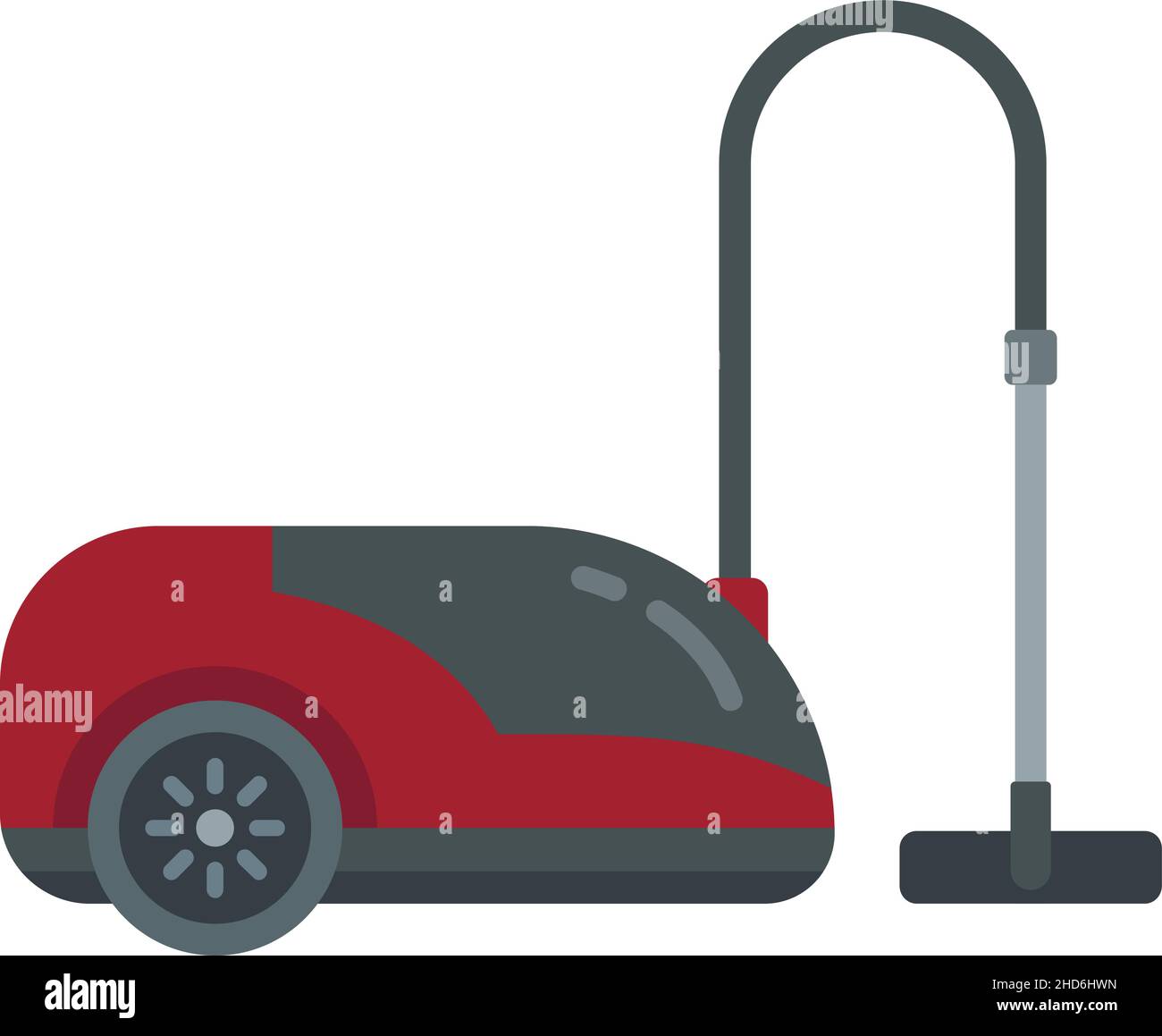 Modern vacuum cleaner icon. Flat illustration of modern vacuum cleaner ...