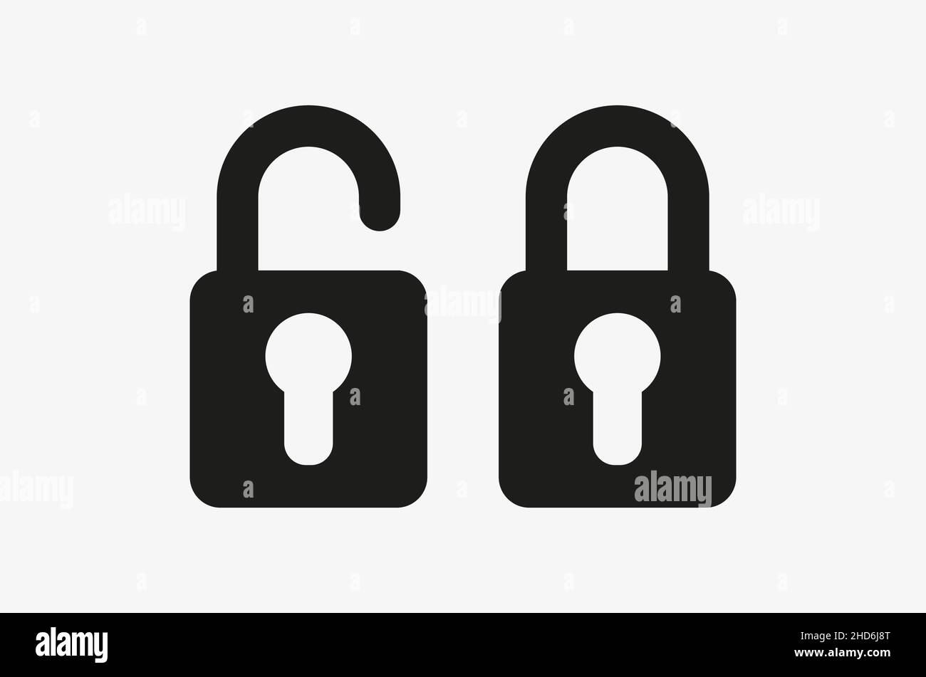 Lock of light Cut Out Stock Images & Pictures - Alamy