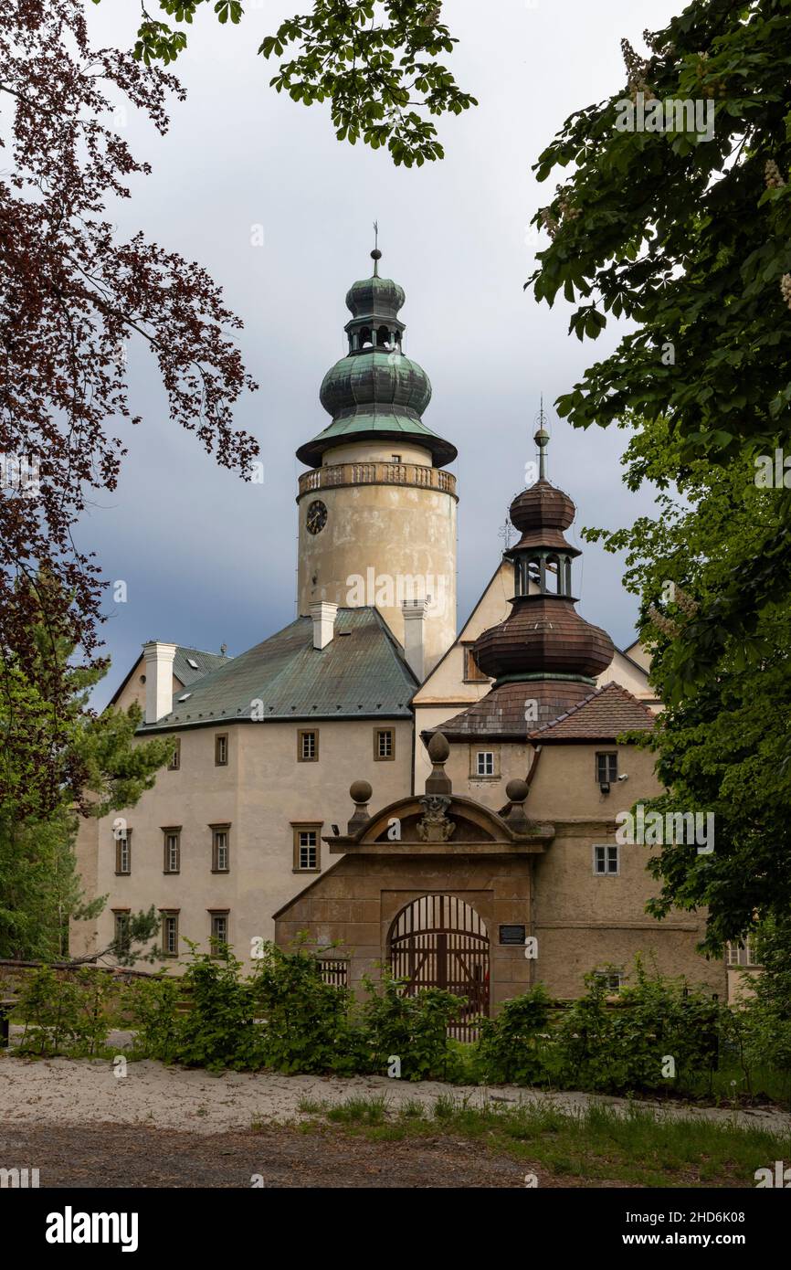 Lemberk castle near Jablonne v Podjestedi, Northern Bohemia, Czech ...