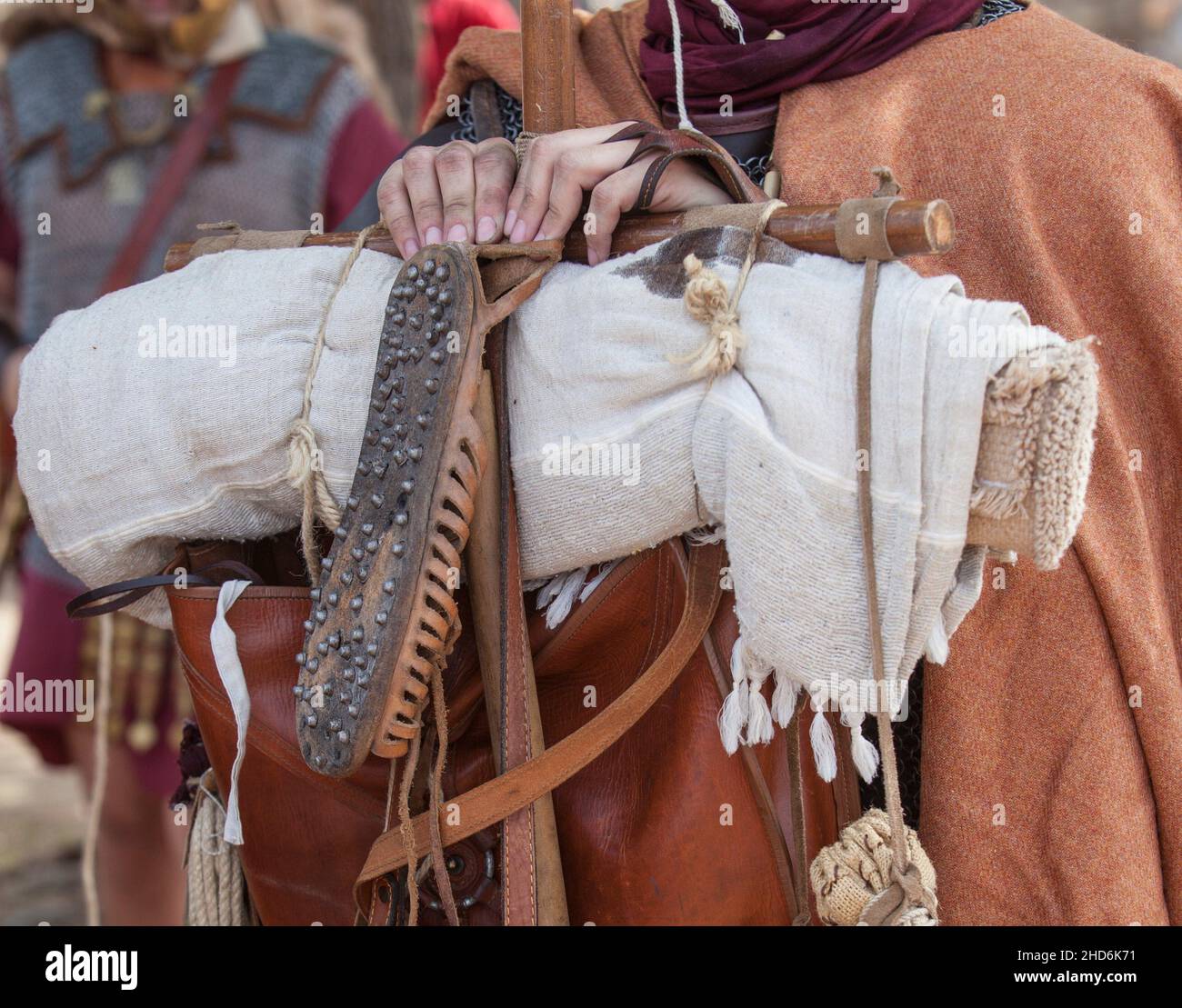 Roman soldier equipment ancient hi-res stock photography and images - Alamy