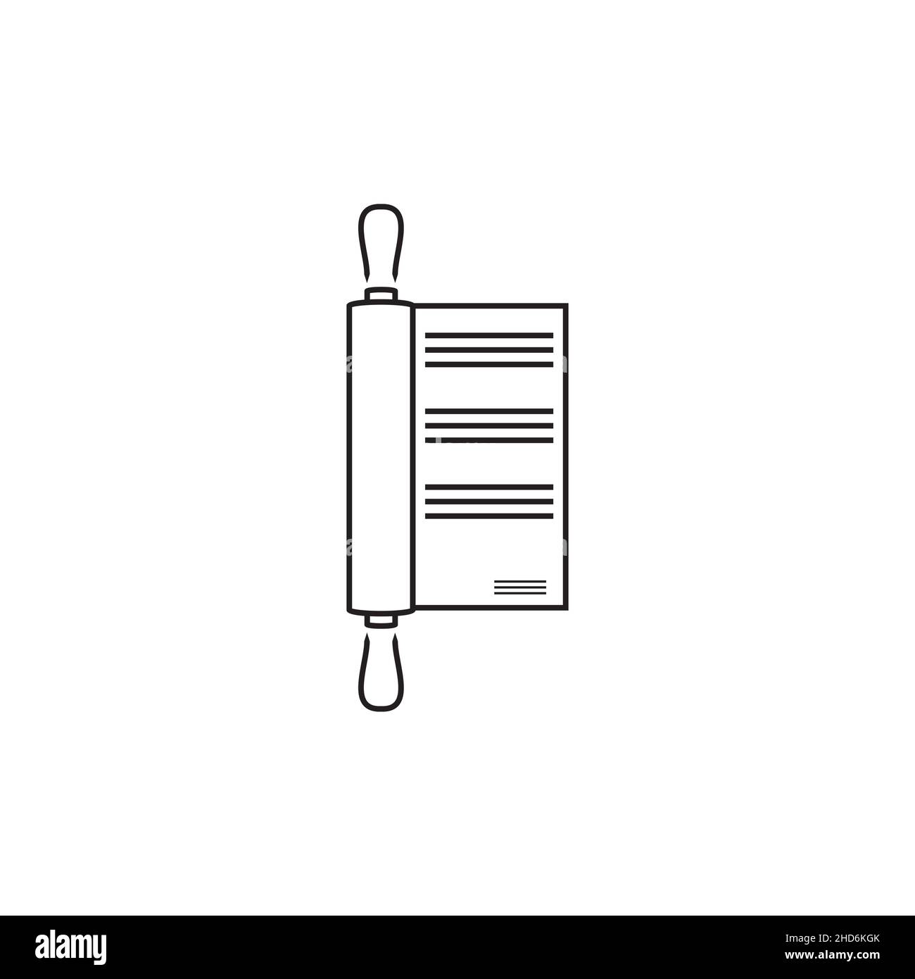 Drawing wooden roller kitchen hi-res stock photography and images - Alamy