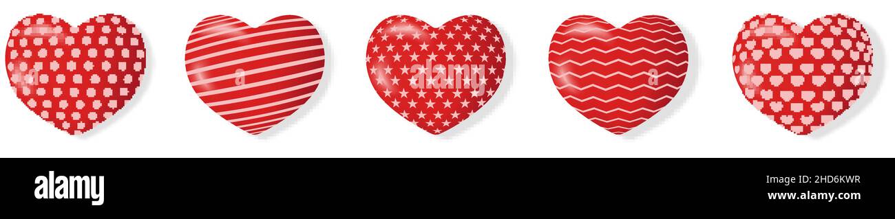 Vector design different 3d Stock Vector Images - Alamy