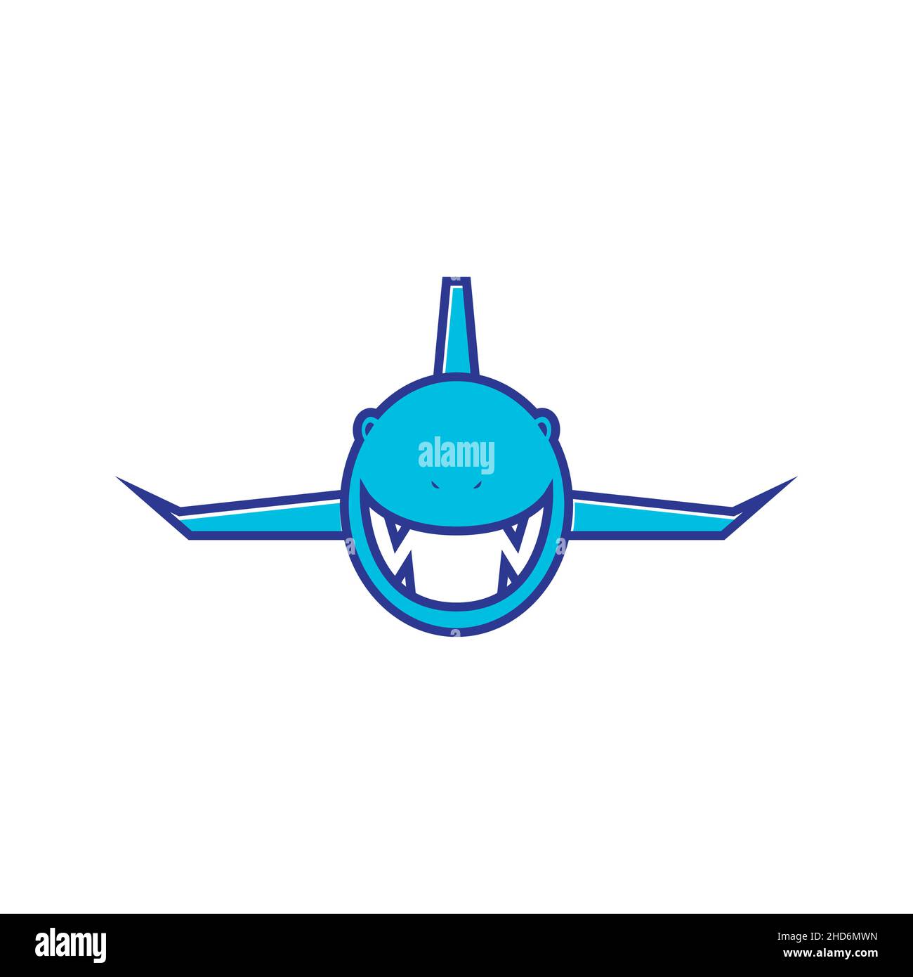 Shark aircraft Stock Vector Images - Alamy