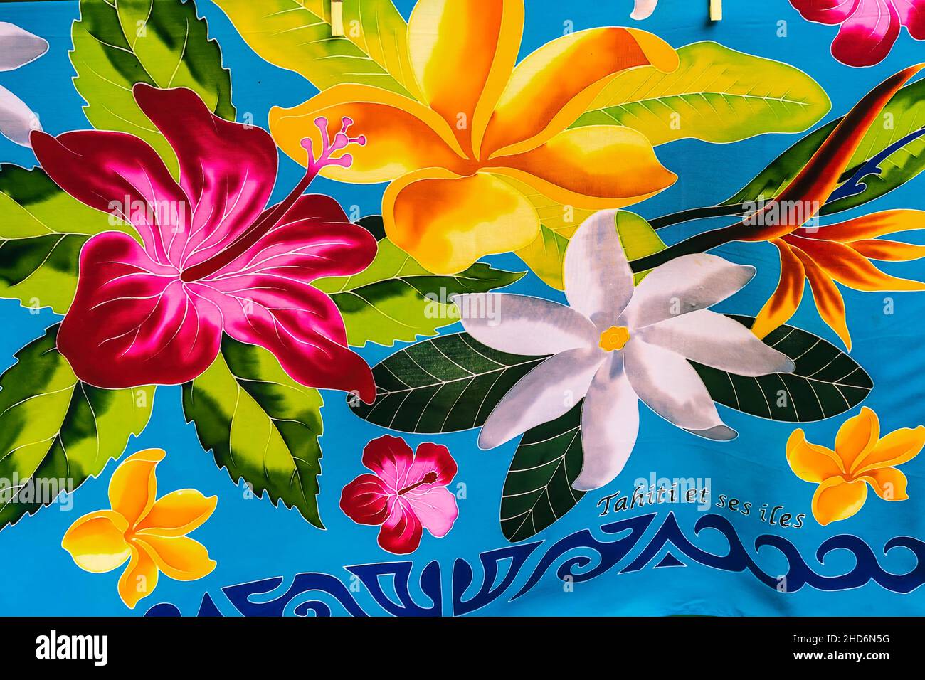 Tahitian flowers hi-res stock photography and images - Alamy