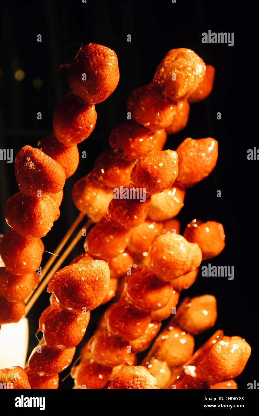 Tanghulu hi-res stock photography and images - Alamy