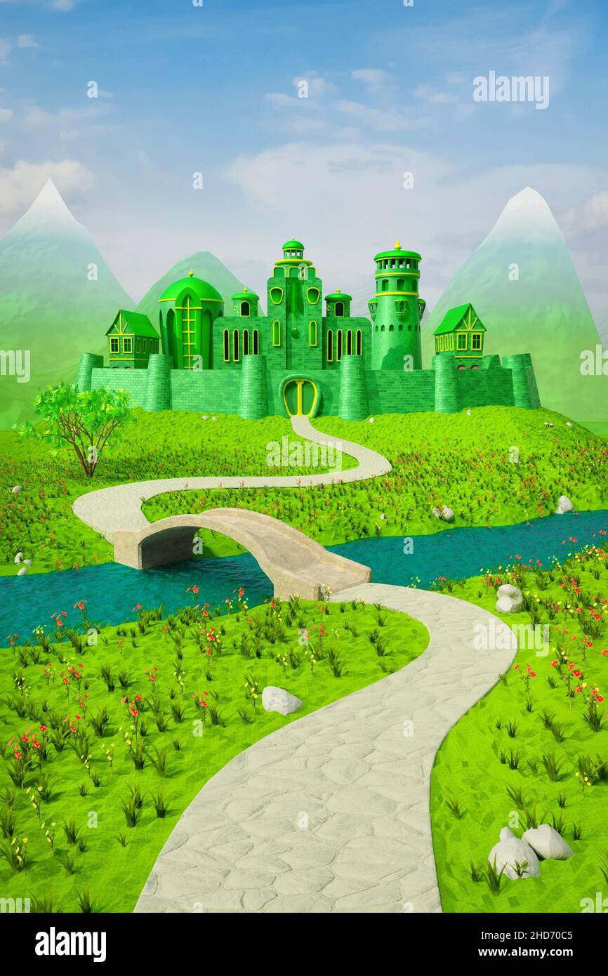 Castle From Wizard Of Oz