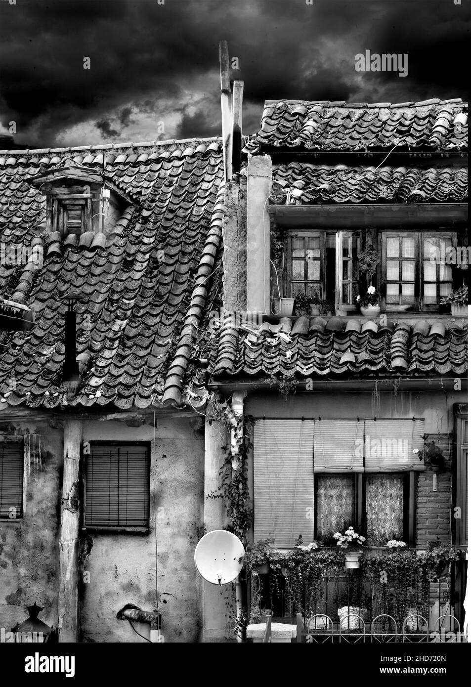 Aerial balcony hi-res stock photography and images - Alamy