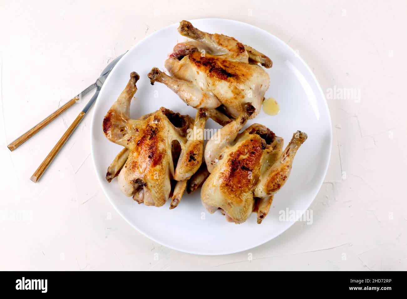 Roasted chickens hi-res stock photography and images - Alamy