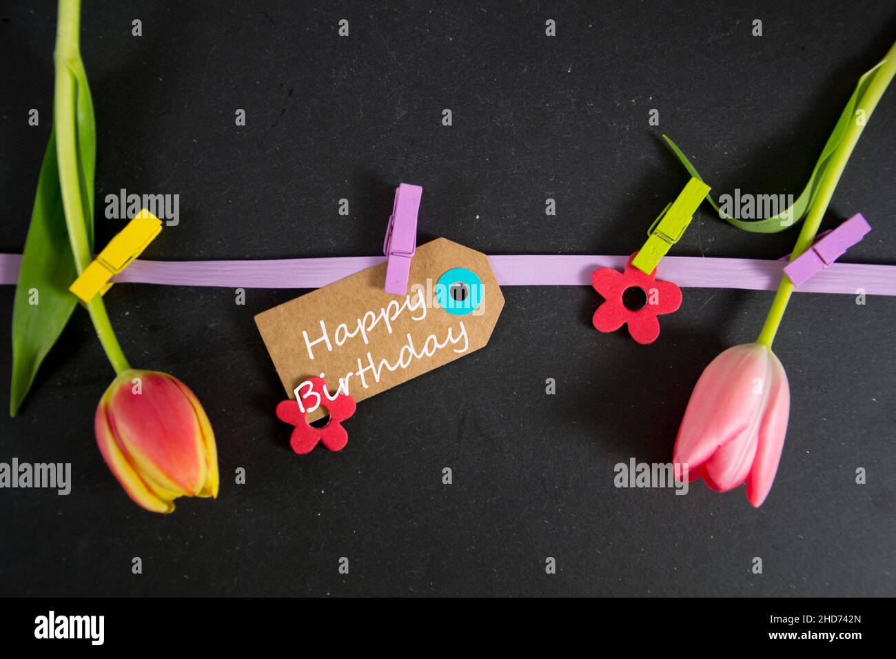 Happy birthday texture hi-res stock photography and images - Alamy