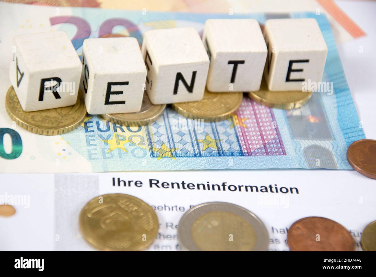 Rente The German Word For Pension Stock Photo Alamy rente-the-german-word-for-pension-stock-photo-alamy