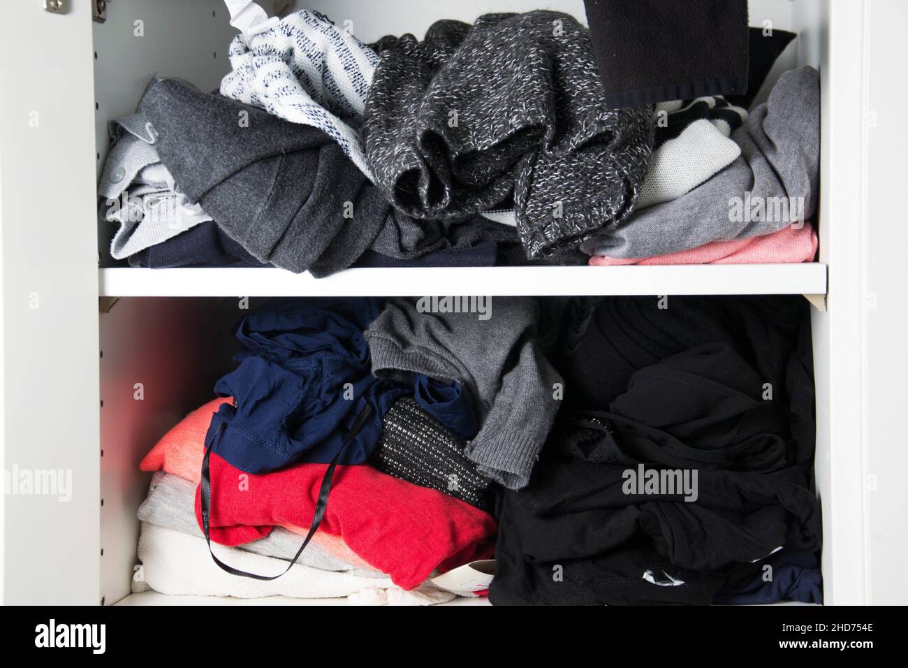 Woman clothes wardrobe ground hi-res stock photography and images - Alamy