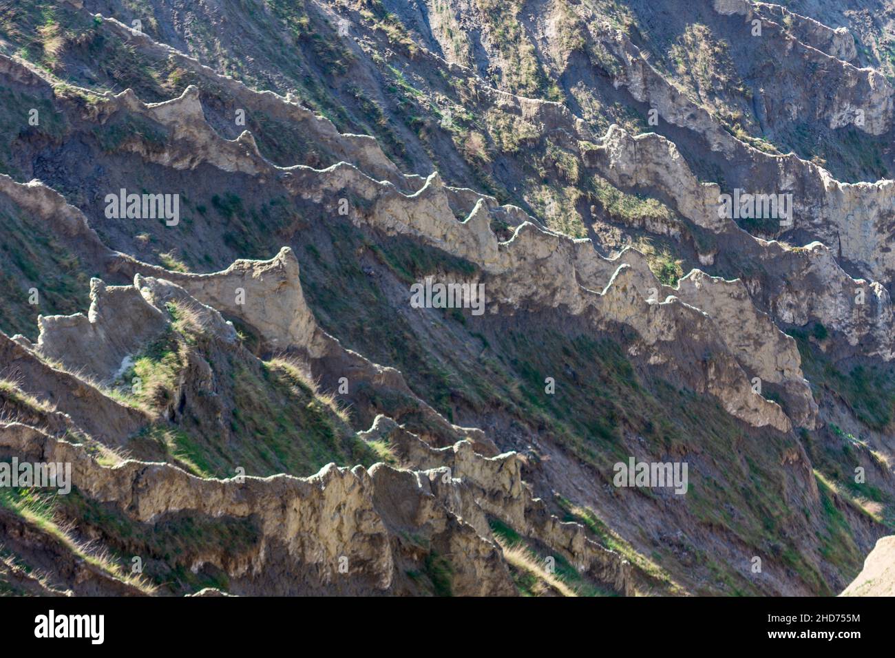 Natural Reserve of the Badlands, Atri, Abruzzo, Italy, Europe Stock ...