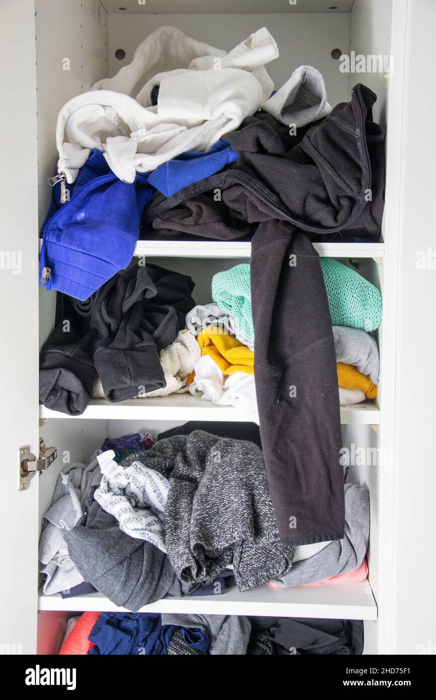 Woman clothes wardrobe ground hi-res stock photography and images - Alamy