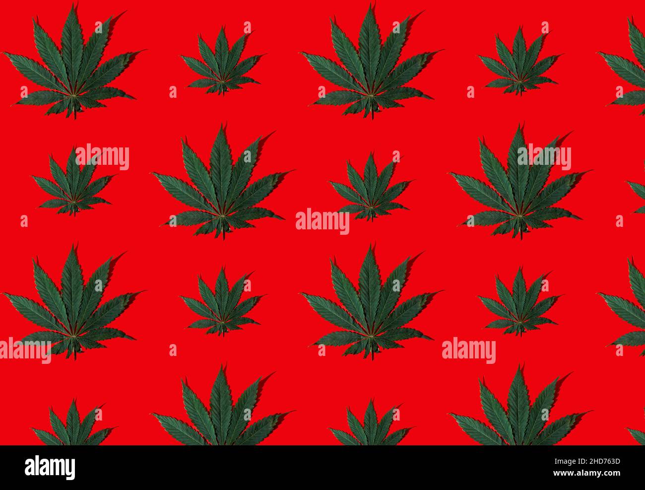 Hemp leaf pattern hi-res stock photography and images - Alamy