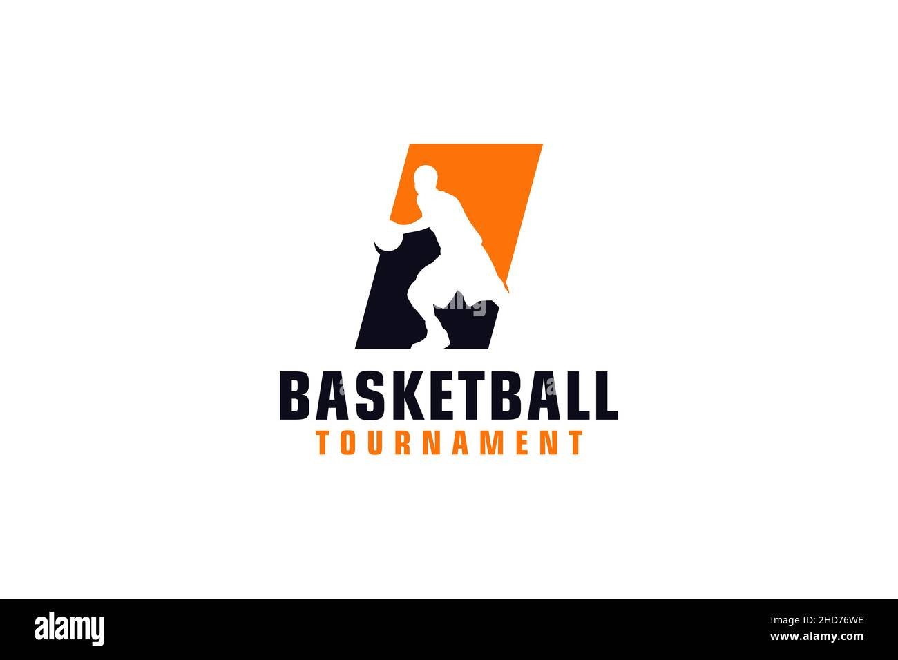 Letter I with Basketball Logo Design. Vector Design Template Elements ...