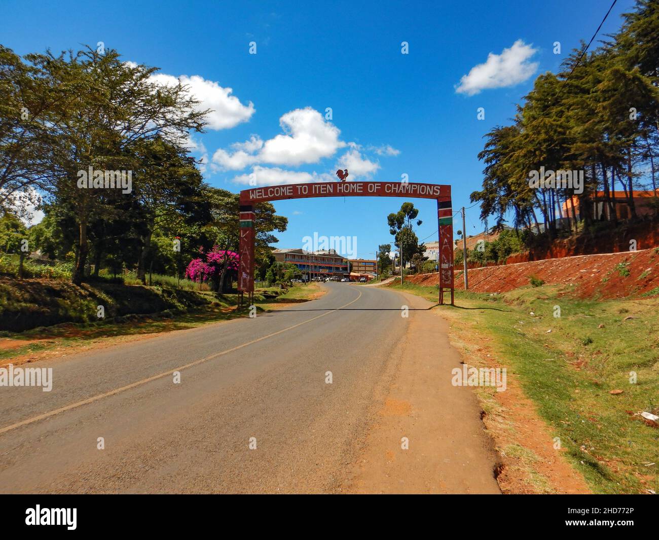 Welcome sign kenya hi-res stock photography and images - Alamy