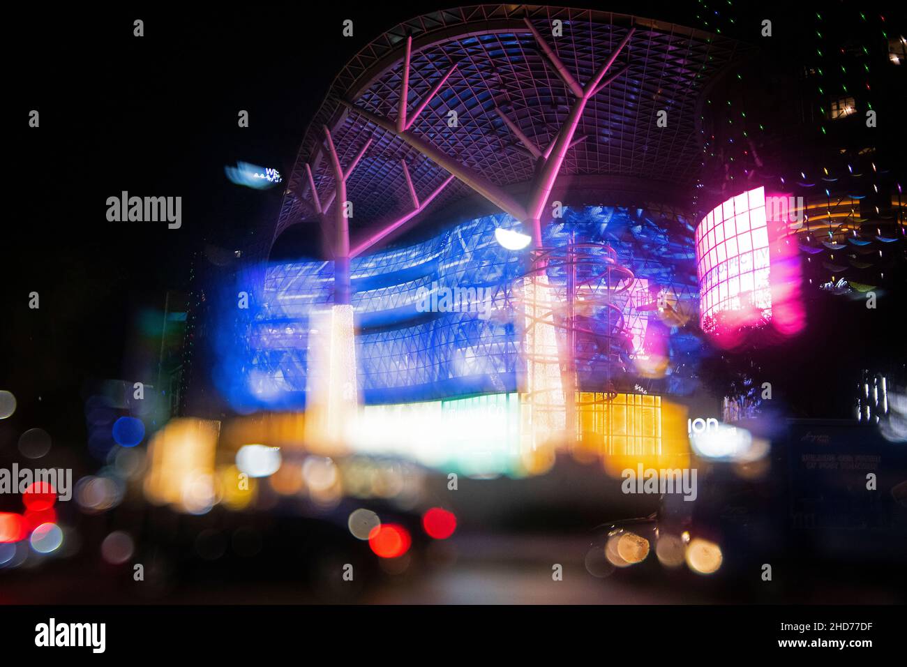 ION Shopping Mall in Singapore in the evening Stock Photo - Alamy