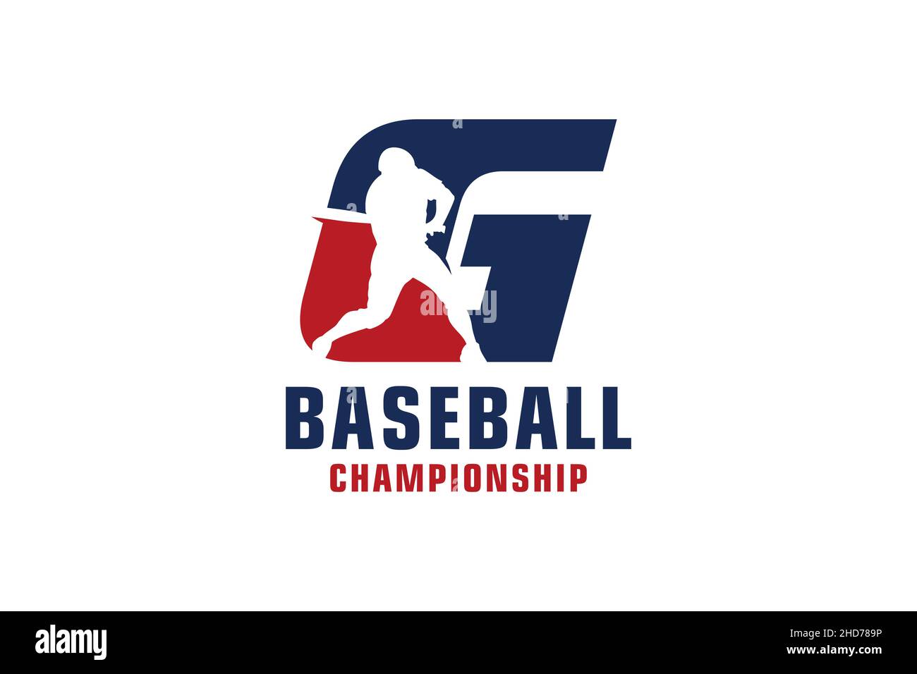 Letter G with Baseball Logo Design. Vector Design Template Elements for ...