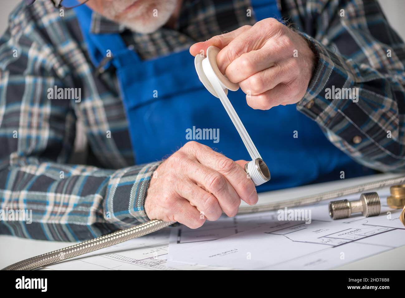 Thread sealing tape hi-res stock photography and images - Alamy