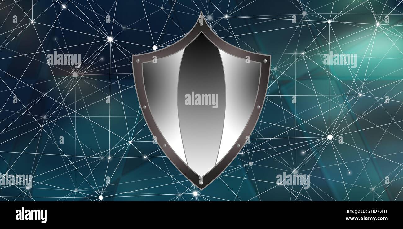 Illustration of a protection concept Stock Photo - Alamy