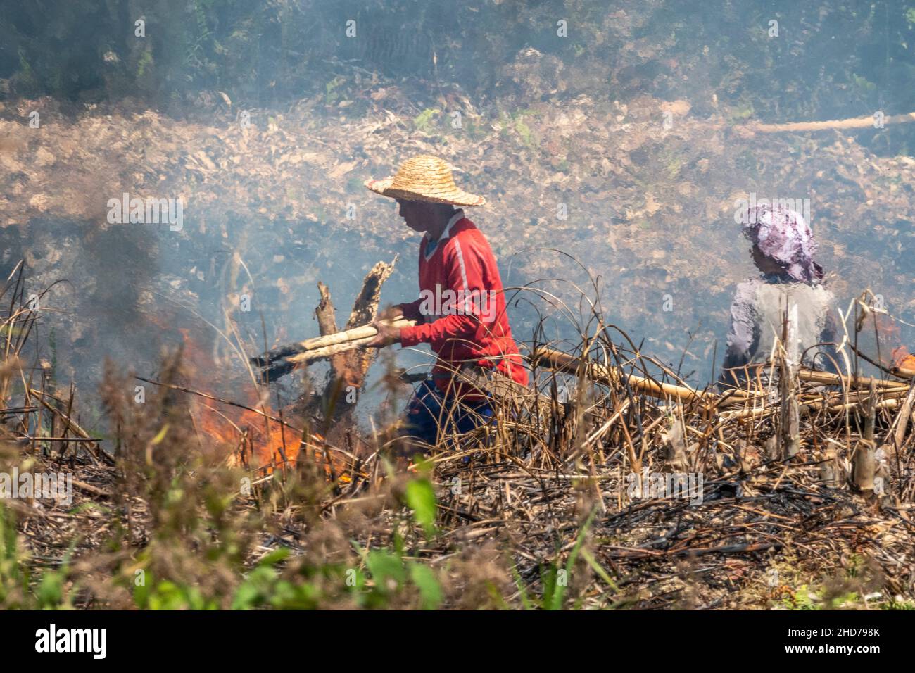 Burns farmers hi-res stock photography and images - Alamy
