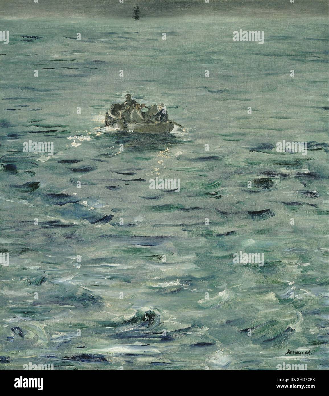 Impressionism painting manet hi-res stock photography and images - Alamy