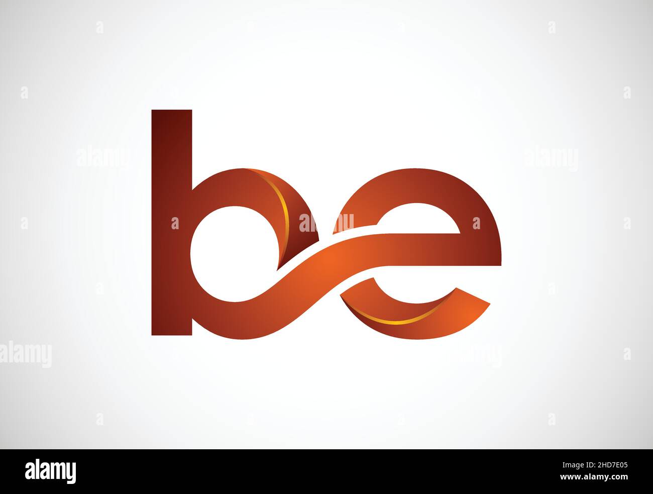 Initial Letter B E Logo Design Vector. Graphic Alphabet Symbol For Corporate Business Identity ...