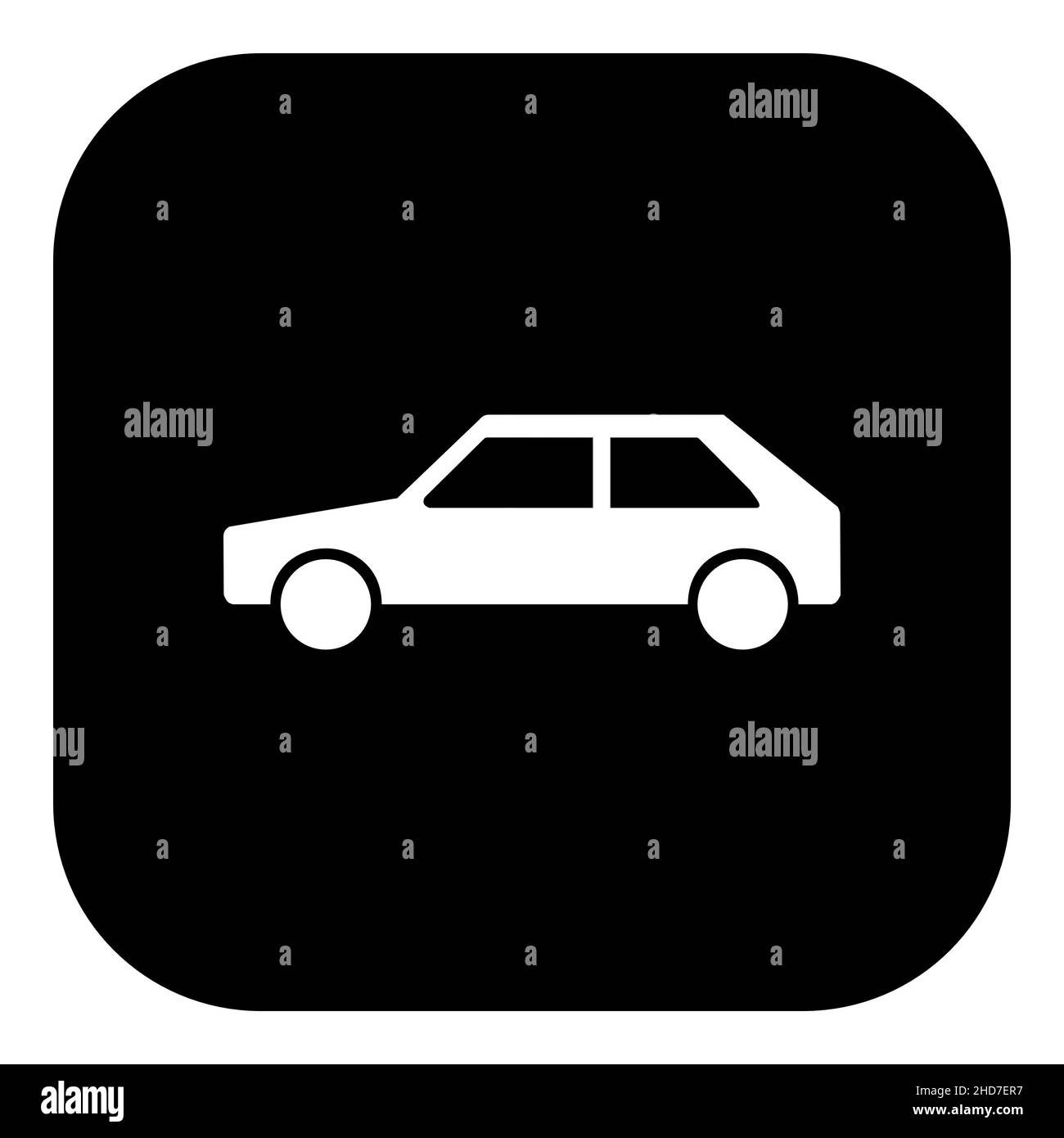 Car and app icon Stock Photo - Alamy