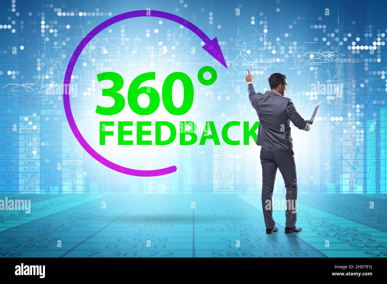 360 degree customer view for the marketing purposes Stock Photo - Alamy