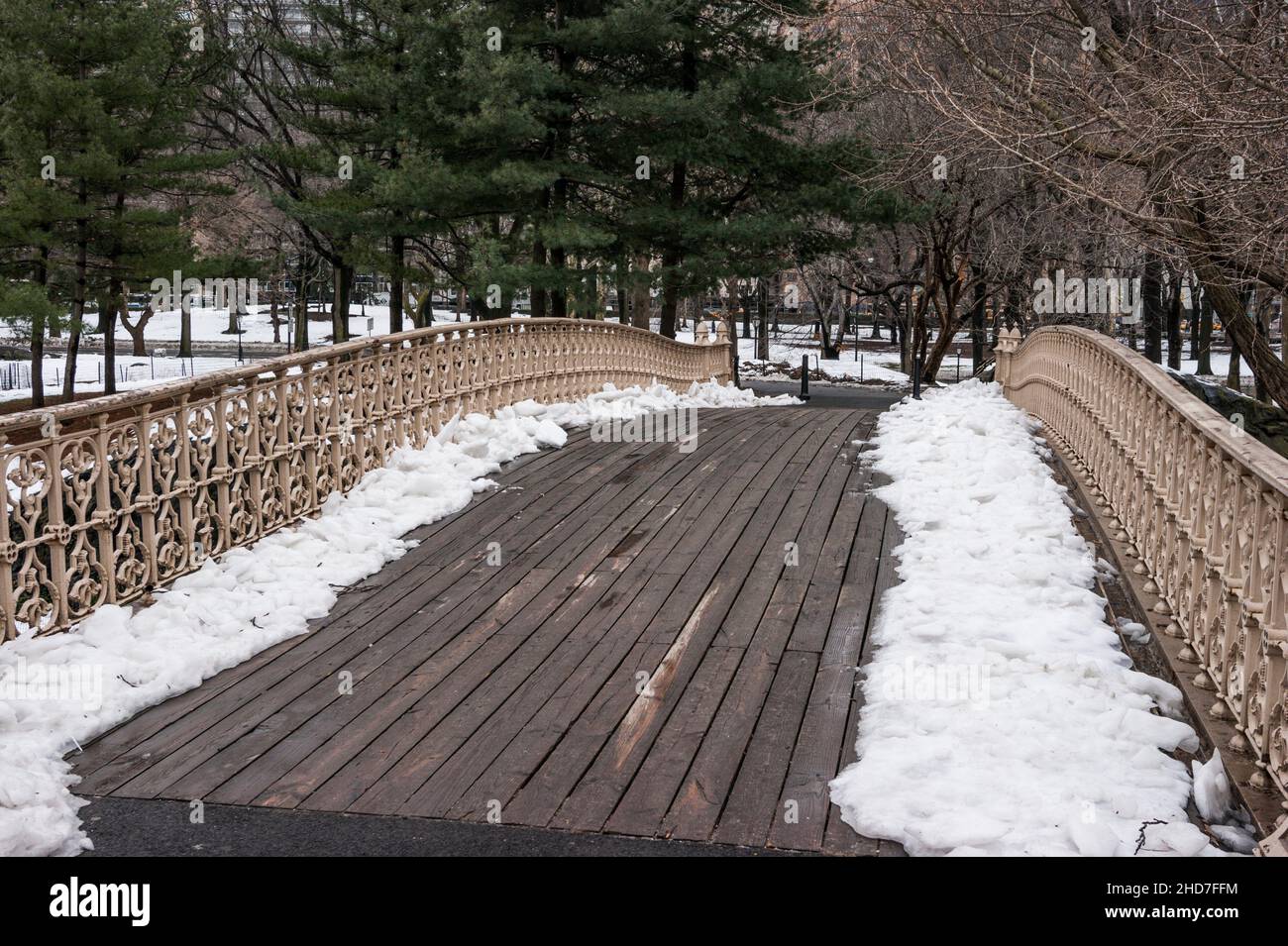 New york pine bank arch bridge hi-res stock photography and images - Alamy