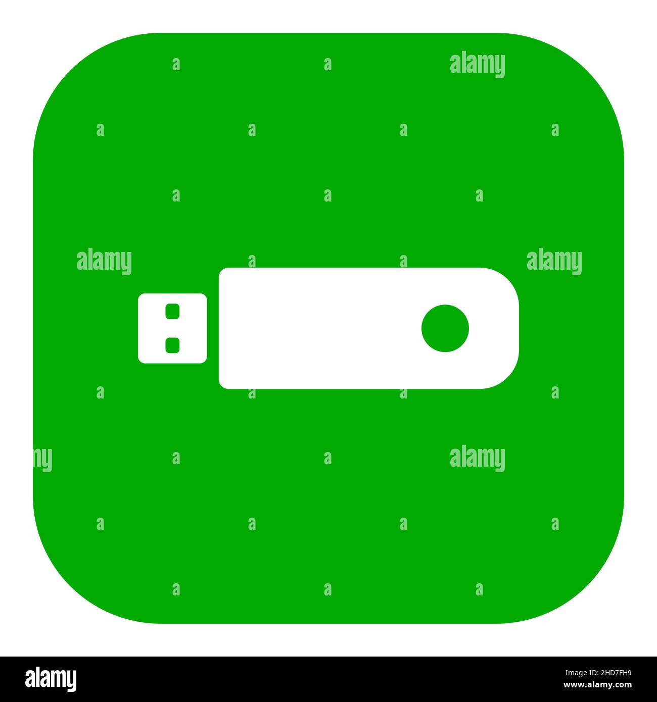 USB stick and app icon Stock Photo - Alamy