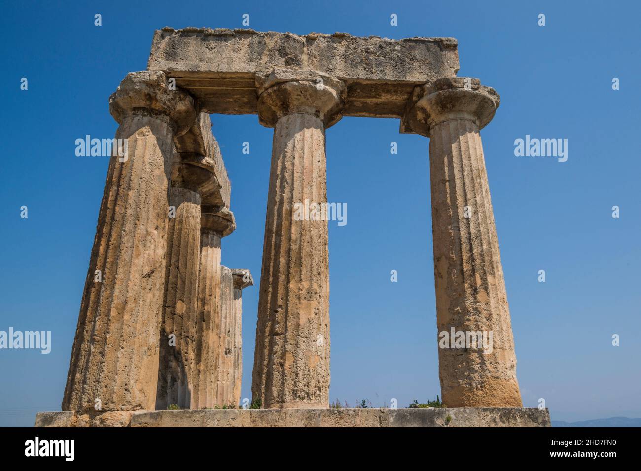 Corinth ruins archaeological site greece hi-res stock photography and ...