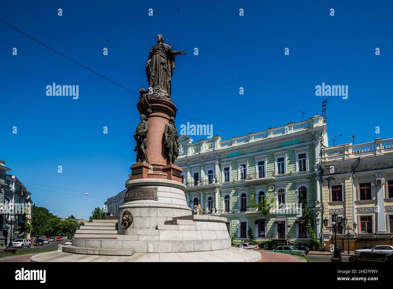 Catherine the great statue odessa hi-res stock photography and images ...