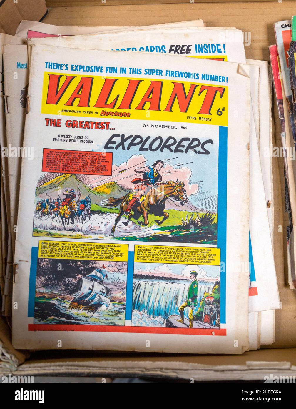Valiant comics hi-res stock photography and images - Alamy